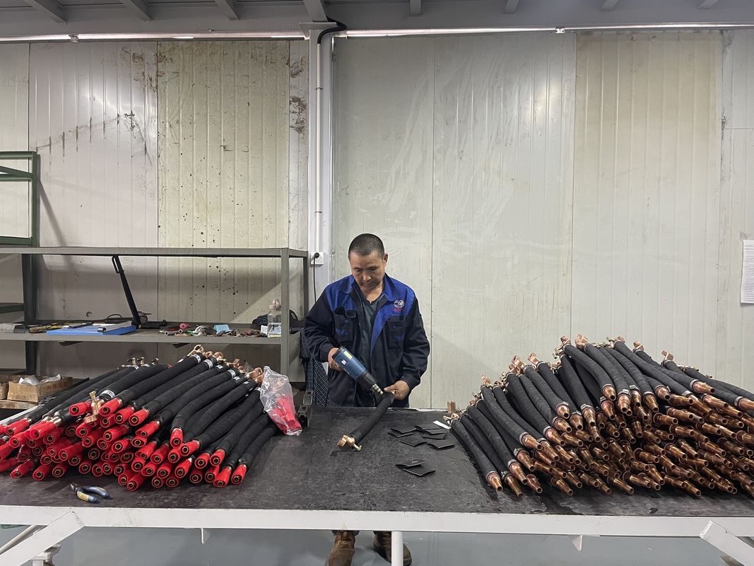 Cnc Copper Water Cooled Cables Secondary Cable For Portable Spot ...