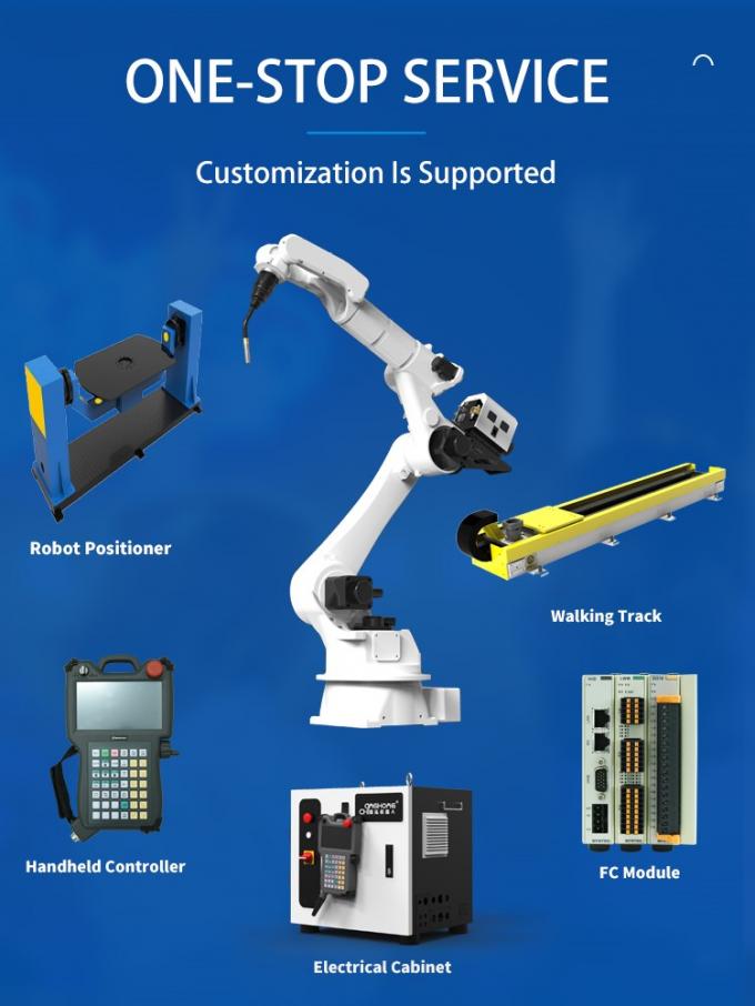 Industrial Laser Cutting Tig Welding 6 Axis Robots Robotic Arm ...